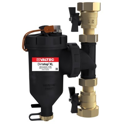 Valtec Фильтр-дешламатор с пластиковым корпусом (Dirstop XL), 1 ...