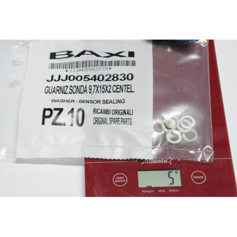 Baxi Уплотнение датчика температуры (NTC) артикул 5402830 Цена: 0 руб ...