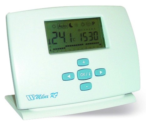 Watts Эл. радиотермостат Milux-RF weekly с ЖК програм. артикул 10013387 ...